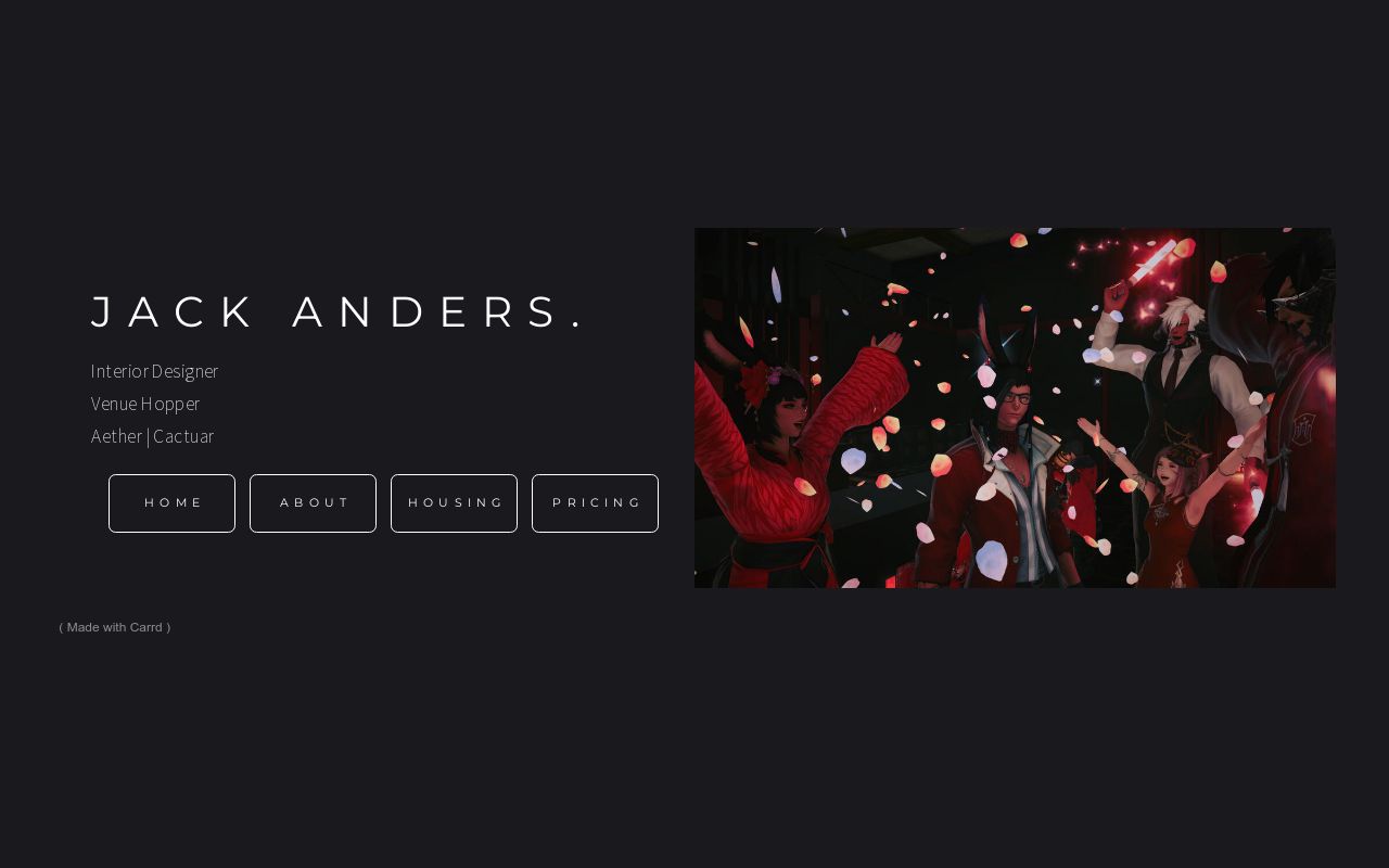 Jack Anders | Aether | Cactuar